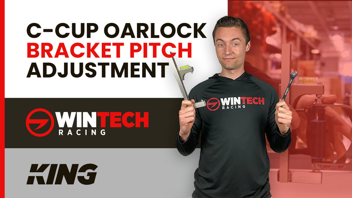 C-Cup Oarlock Bracket Pitch Adjustment – WinTech and King Racing - Global